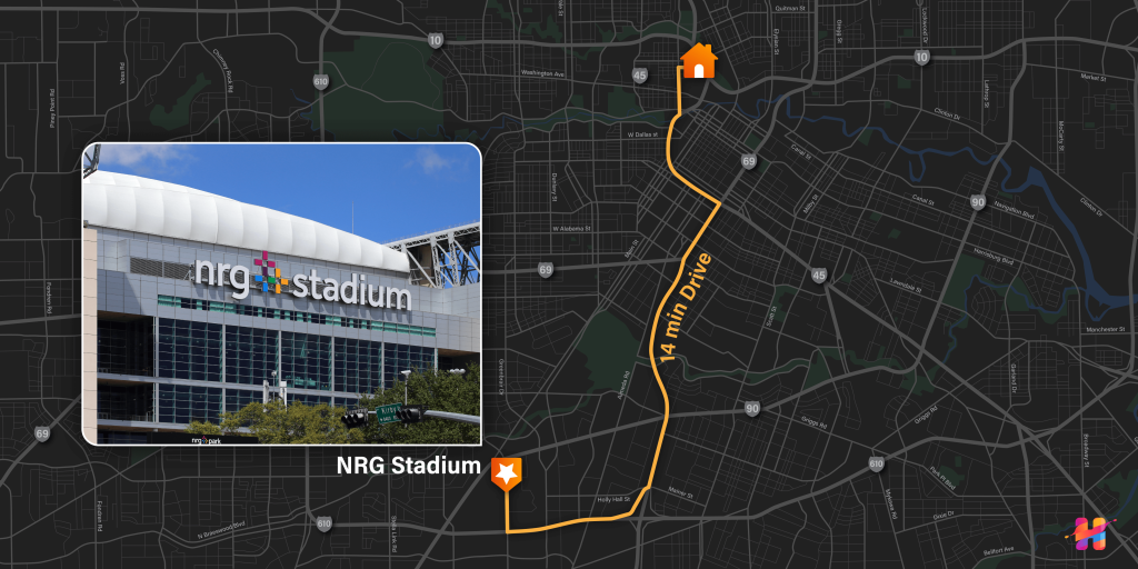 The NRG Stadium - Houston Art District Rental